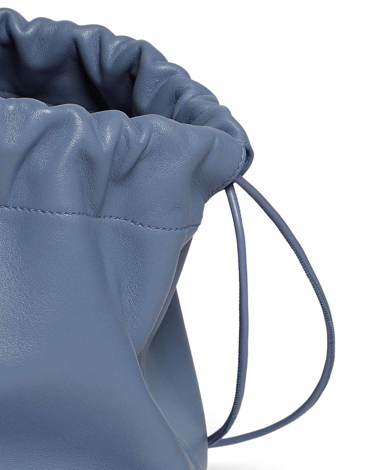 Jil Sander Drawstring Shoulder Bag - light blue | Garmentory