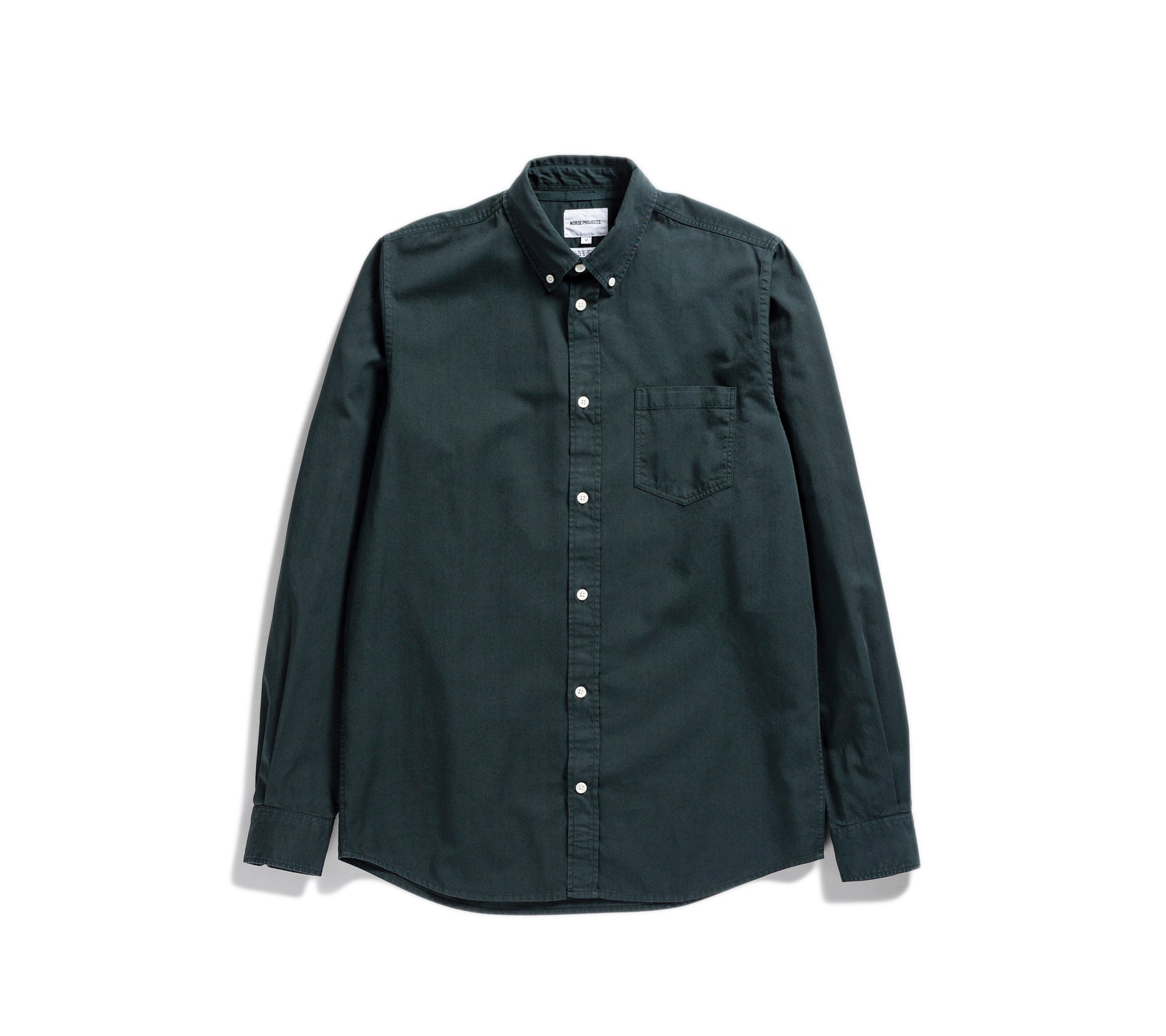 Norse Projects Anton Light Twill top - Green | Garmentory