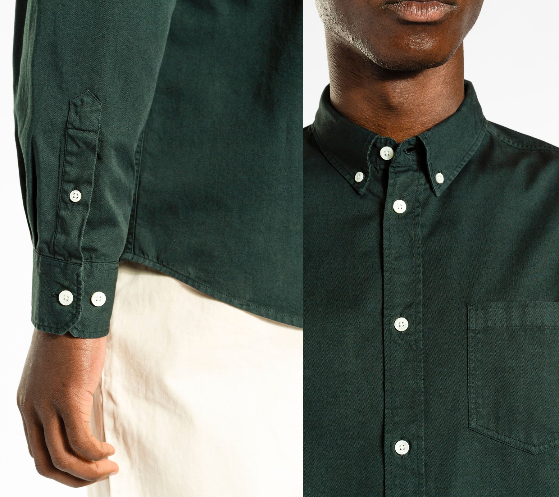 Norse Projects Anton Light Twill top - Green | Garmentory