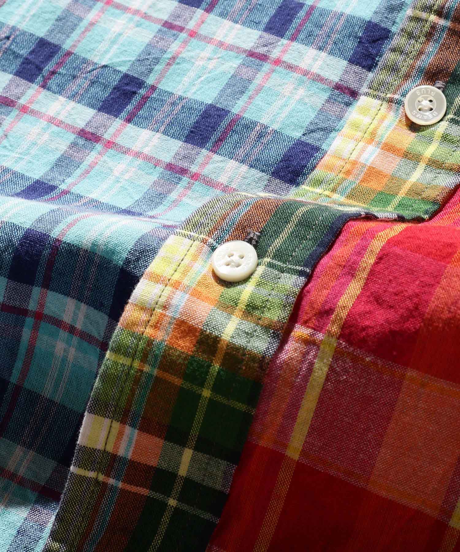 Beams Plus B.D. Indian Madras Check - Panel | Garmentory