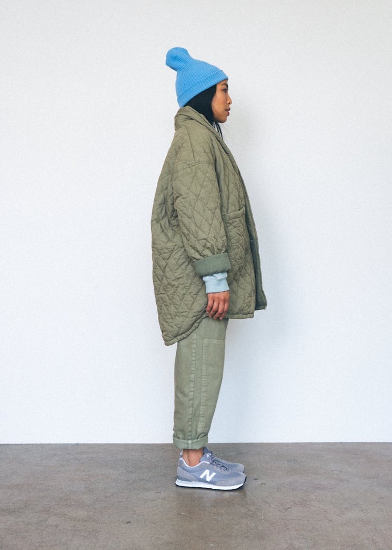 Nico NicoEllis Quilted Coat - Avocado | Garmentory