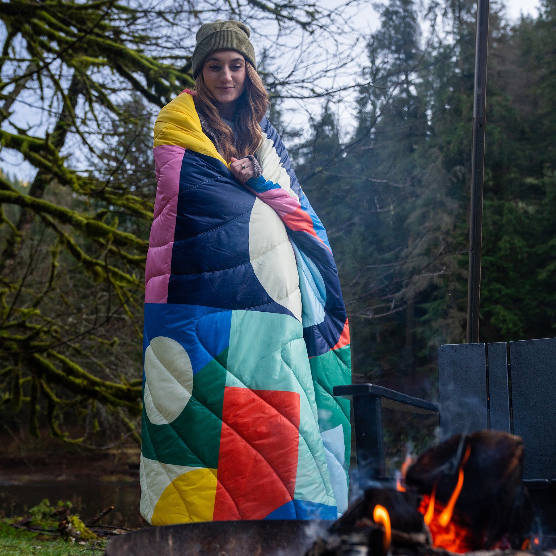 Rumpl x Poketo Blanket - Sun Waves | Garmentory