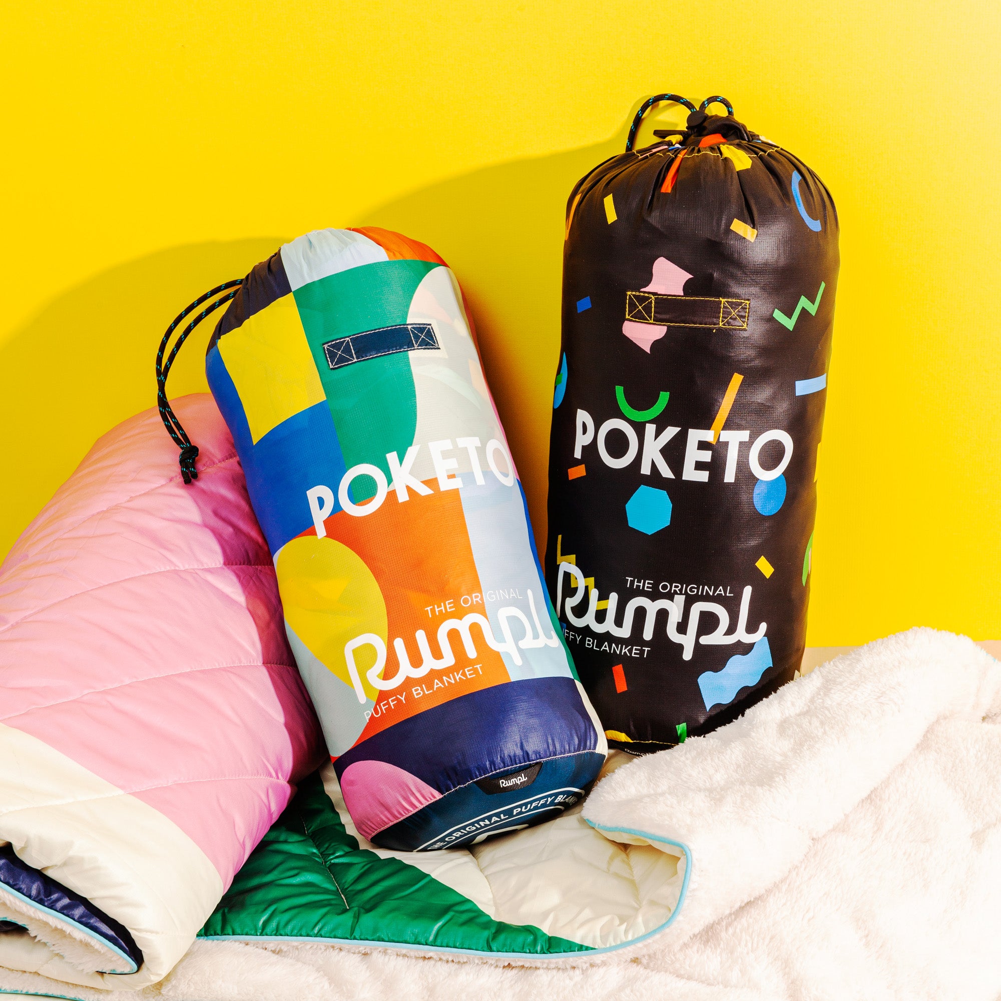 Rumpl x Poketo Blanket - Sun Waves | Garmentory