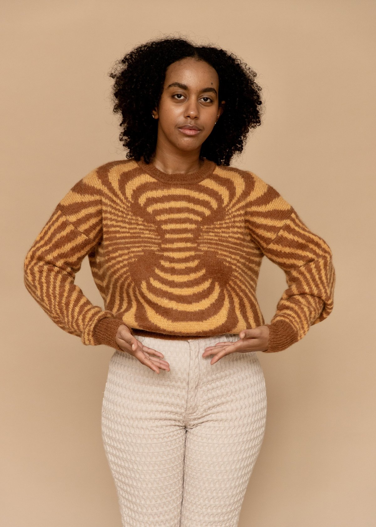 Paloma Wool Matrix Sweater - Brown | Garmentory