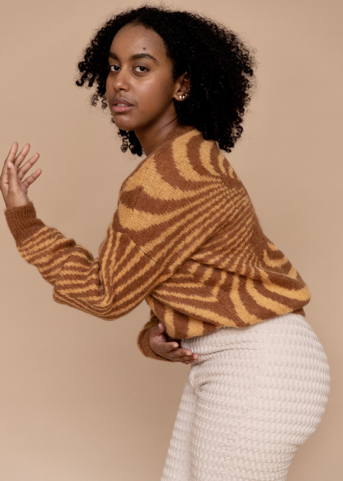 Paloma Wool Matrix Sweater - Brown | Garmentory