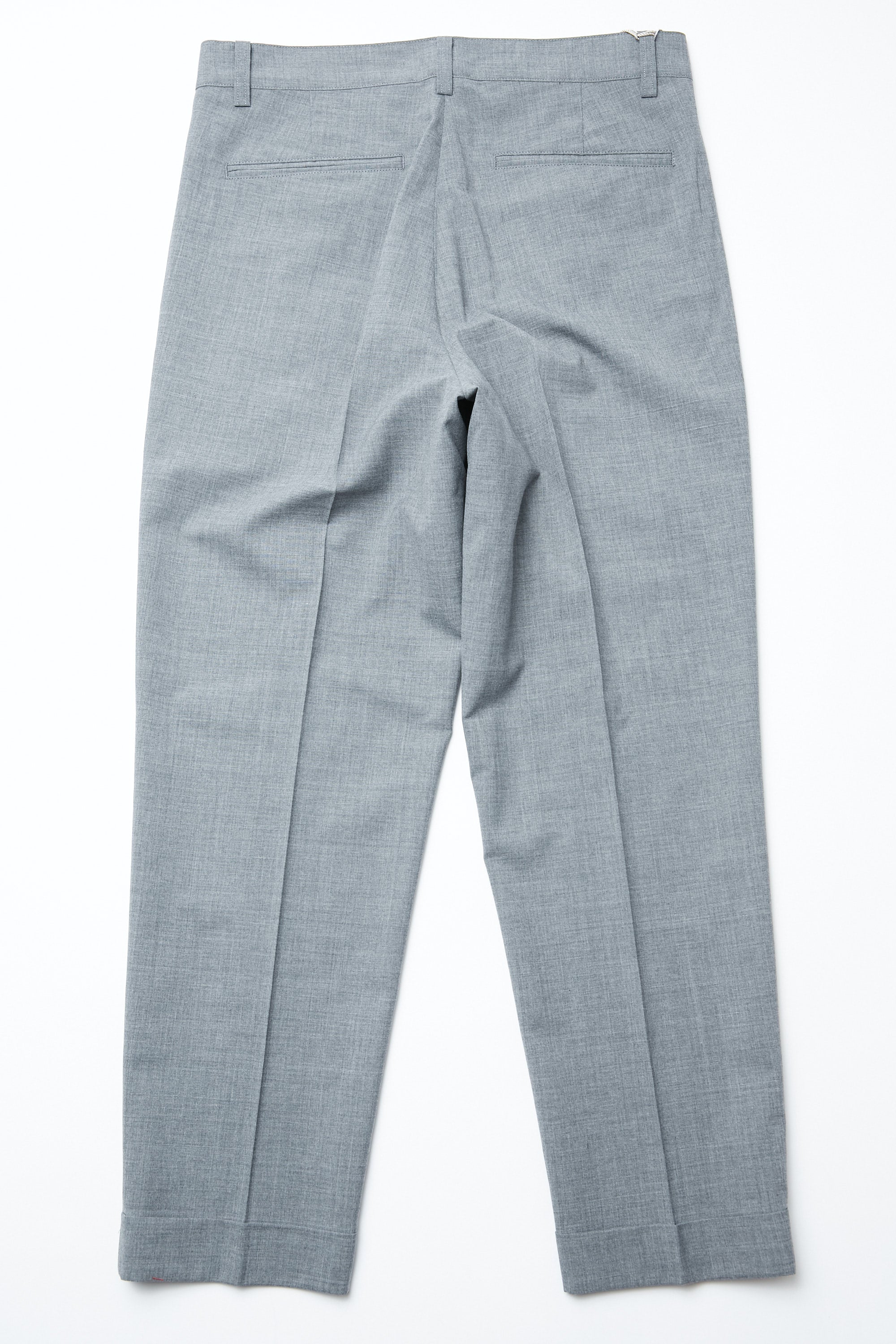Beams Plus 1Pleat Combat Wool Tropical Pants - Grey | Garmentory
