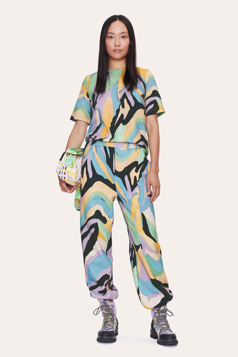 Stine Goya Zaza Pants - Ocean Waves | Garmentory