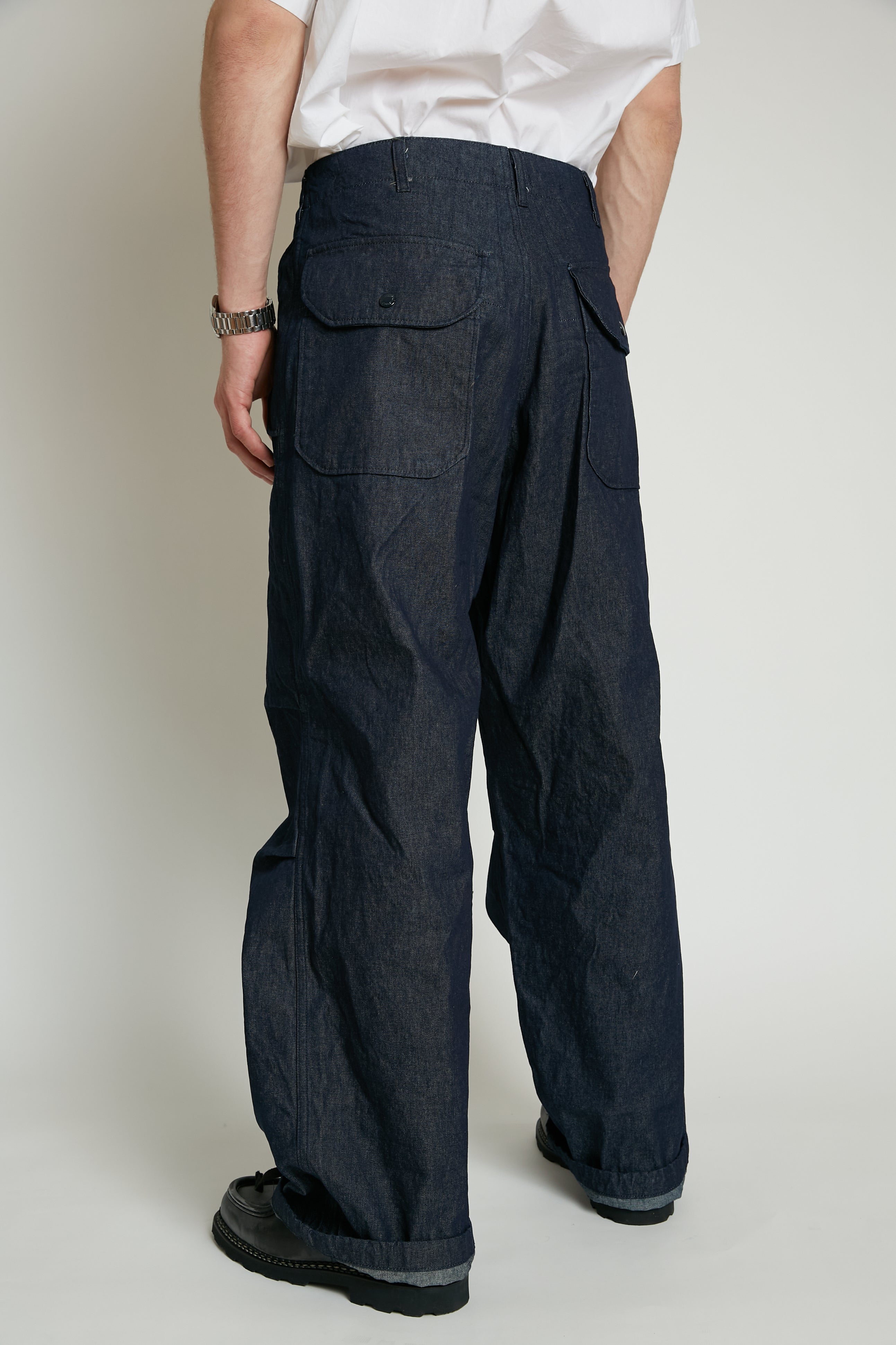 Engineered Garments x Totem Brand Co. Industrial 8oz Denim Over Pant ...