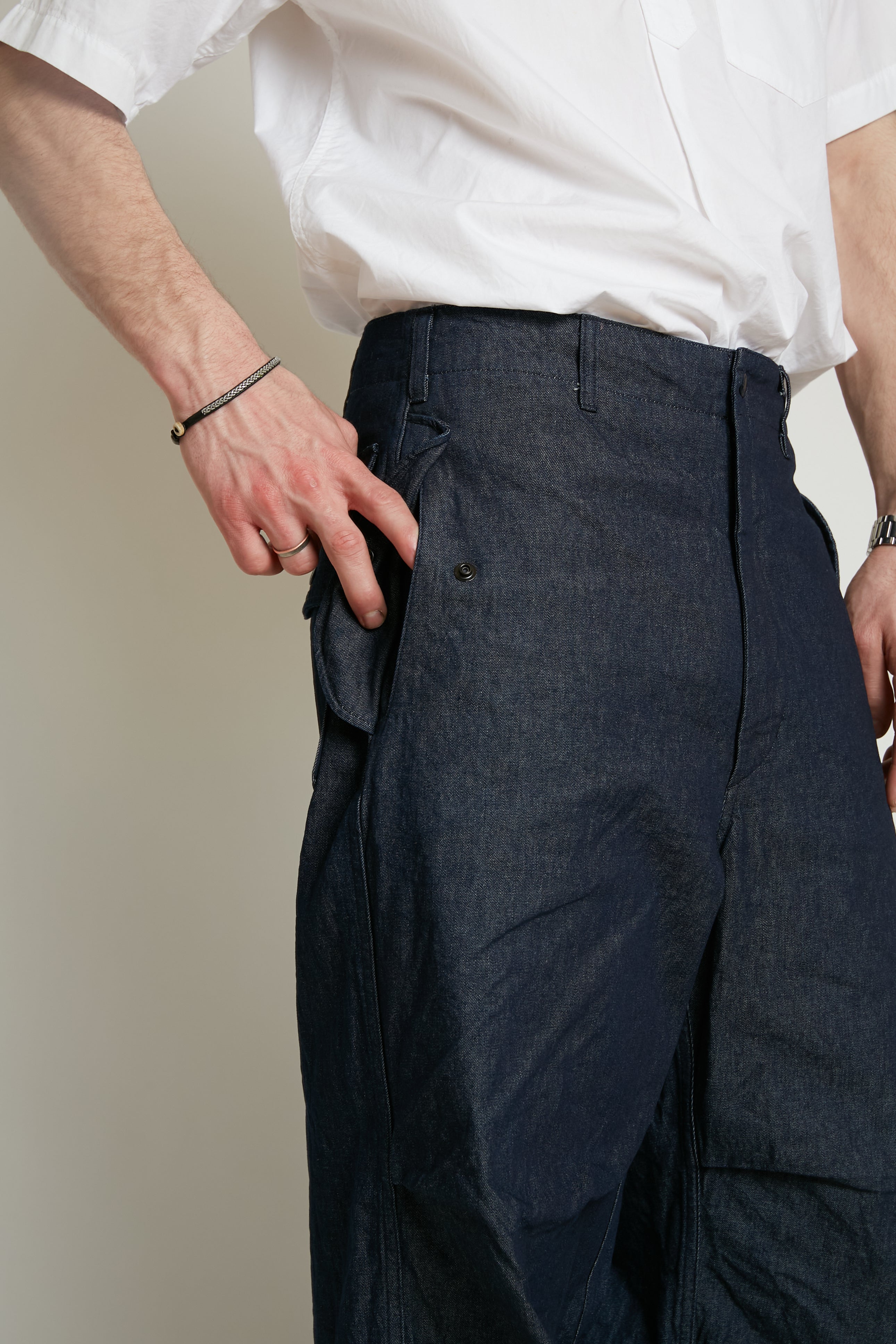 Engineered Garments x Totem Brand Co. Industrial 8oz Denim Over Pant ...