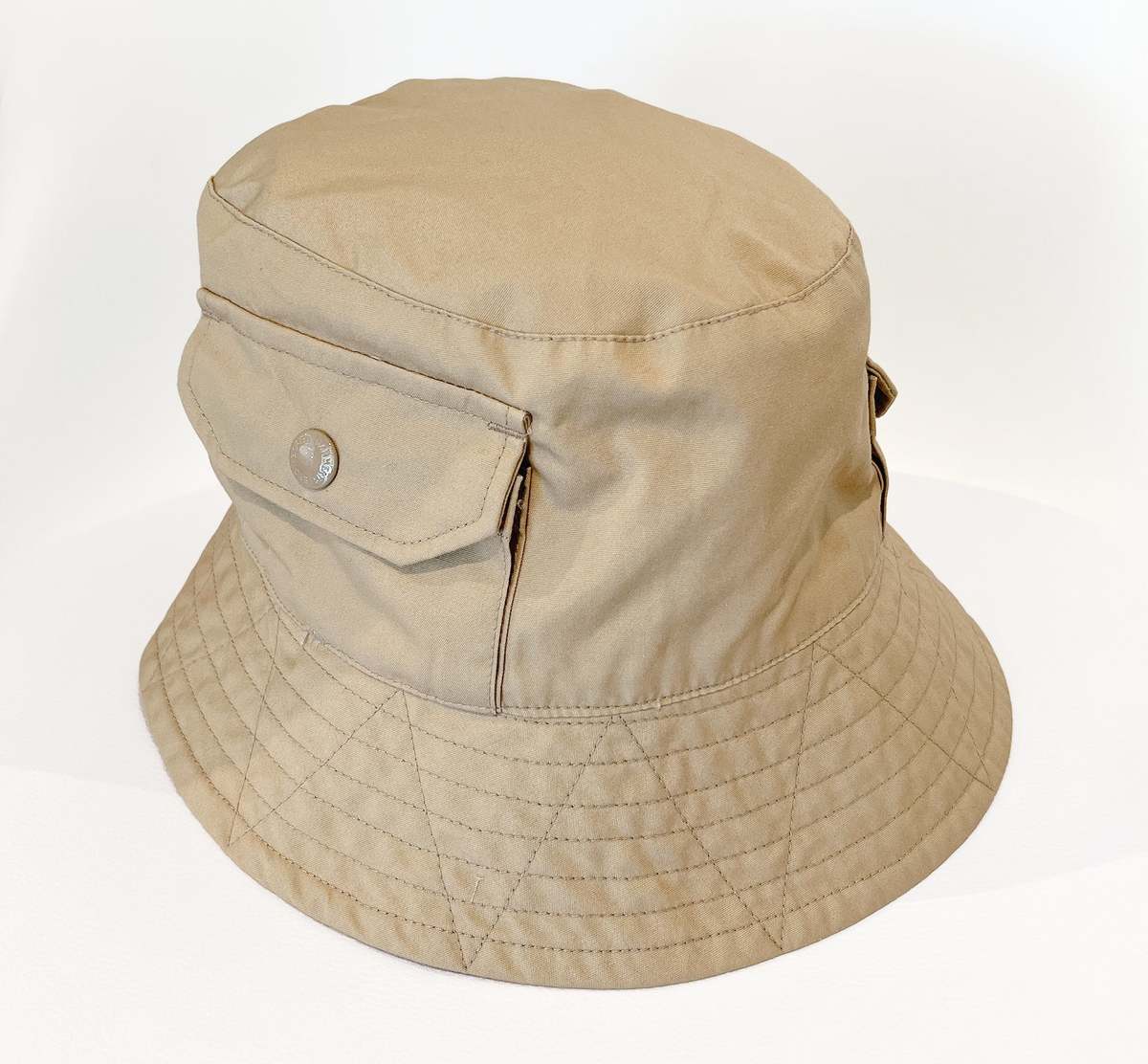 Engineered Garments PC Poplin Explorer Hat - Khaki | Garmentory
