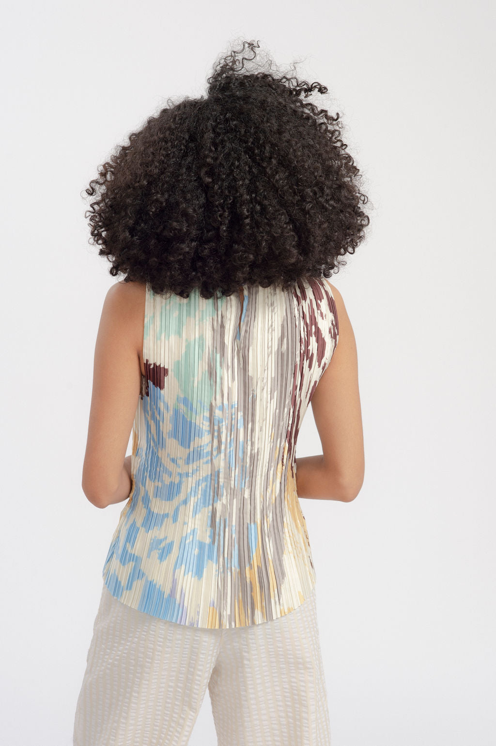 Stine Goya Edith Top - Multi Cheetah | Garmentory