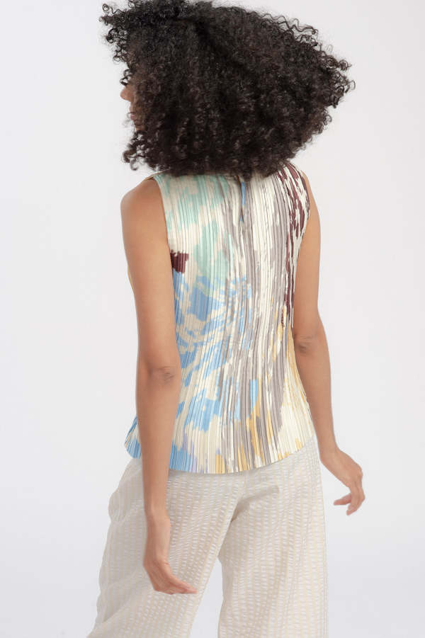 Stine Goya Edith Top - Multi Cheetah | Garmentory