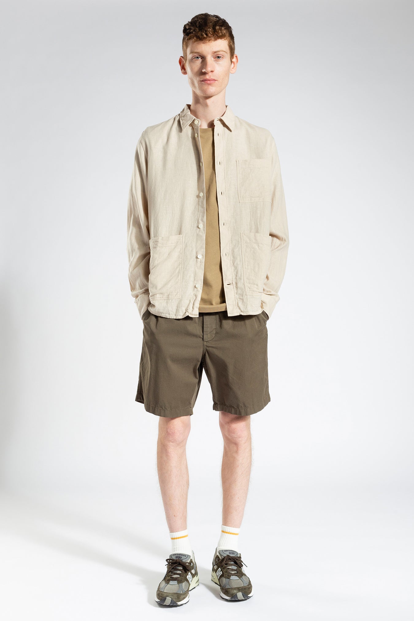 Norse Projects Thorsten Cotton Linen - Oatmeal | Garmentory