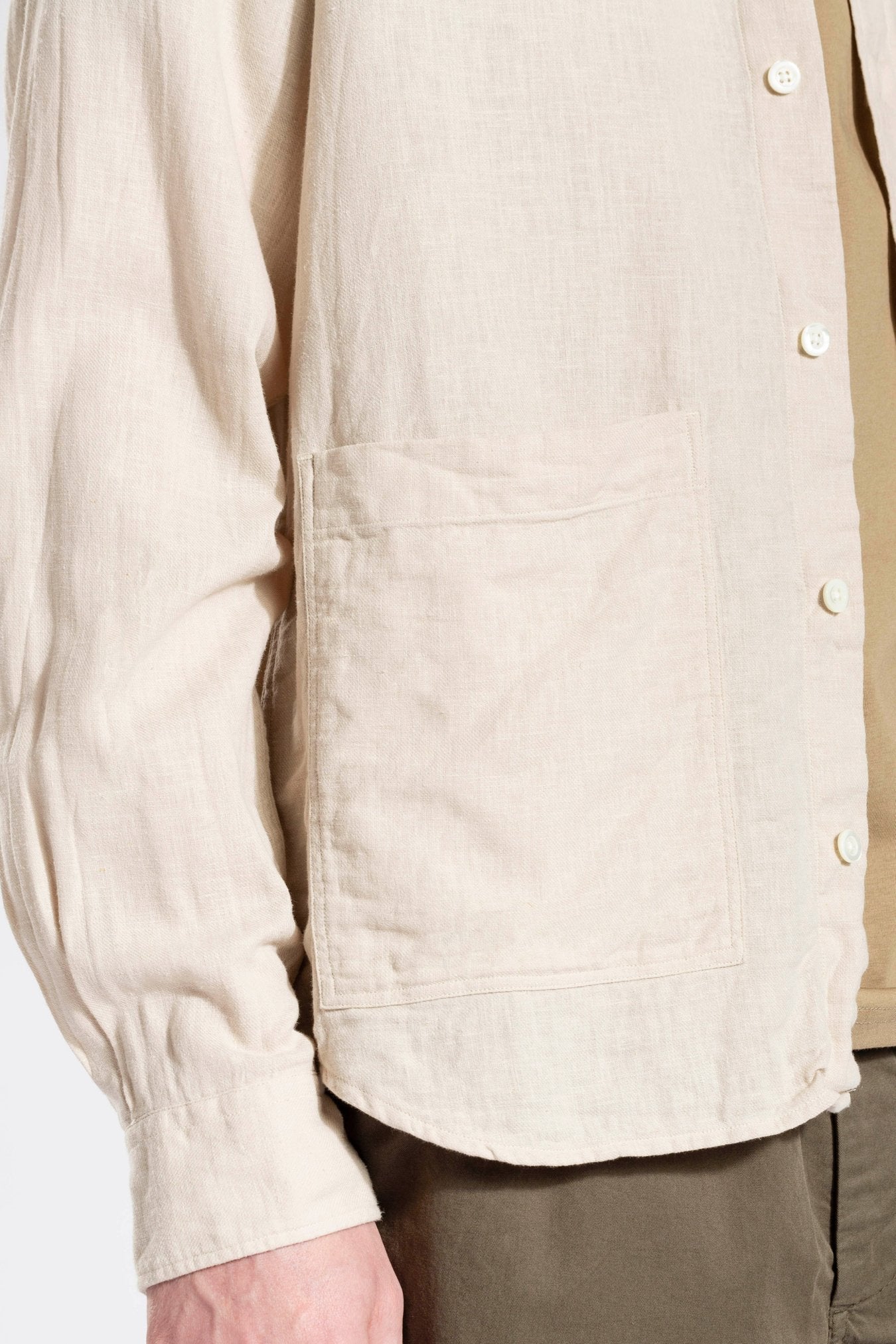 Norse Projects Thorsten Cotton Linen - Oatmeal | Garmentory