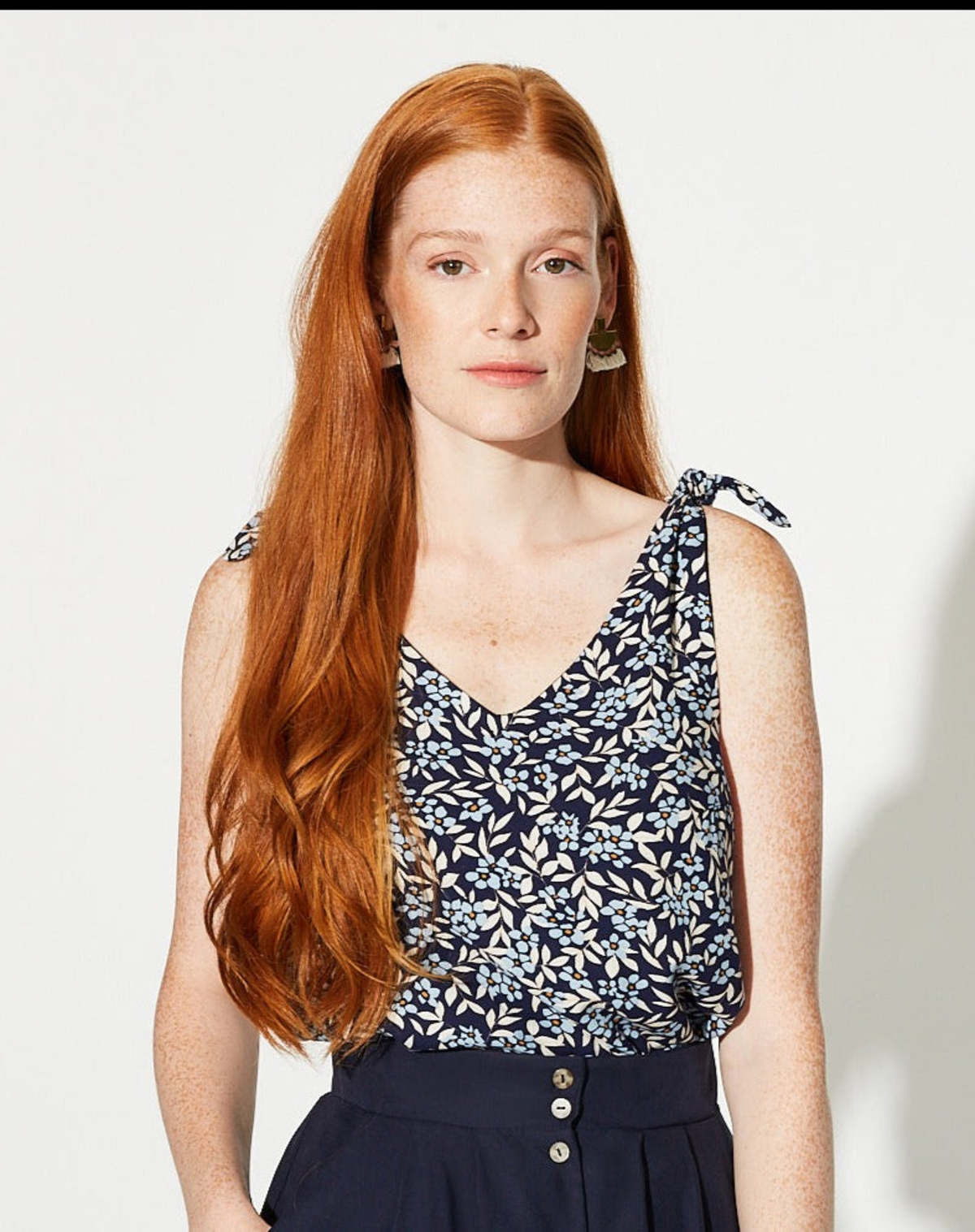 Cherry Bobin Cami Esther - Fleuri Bleu | Garmentory