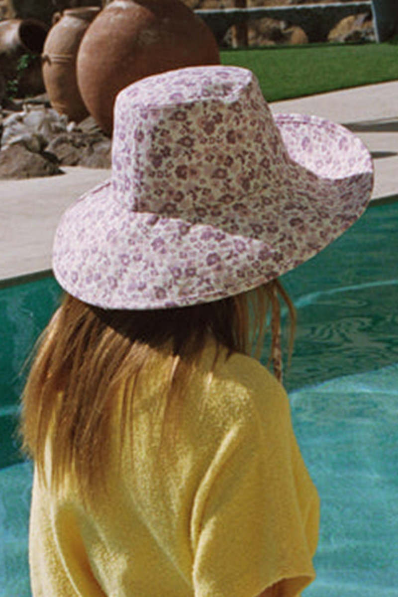 Lack Of Color Holiday Bucket Hat - Violet Bloom | Garmentory