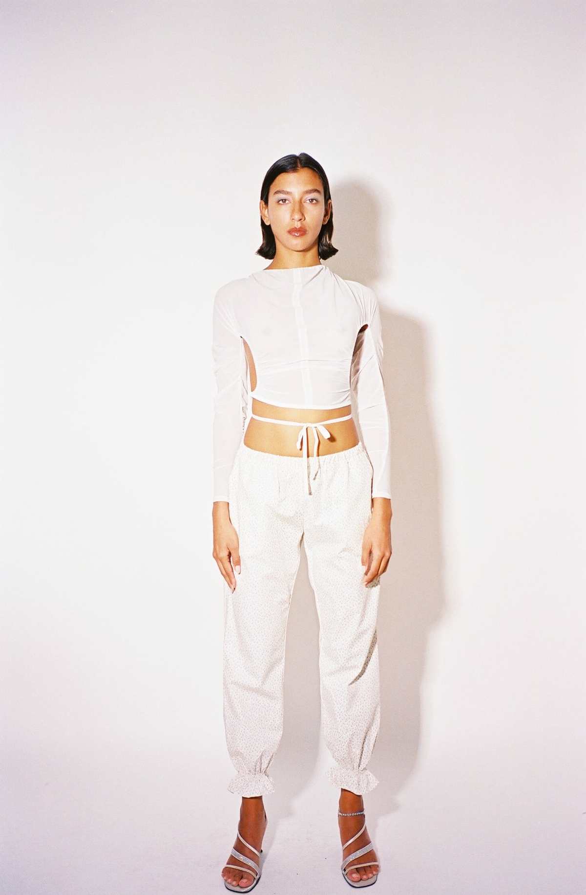 Lucille Thièvre Backless Sheer Top | Garmentory