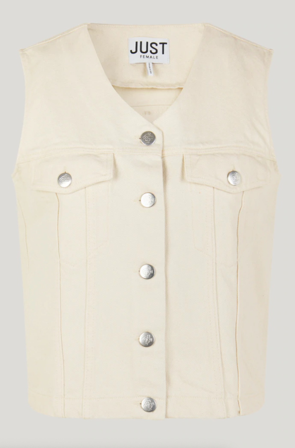Just Female Bright Vest | Garmentory