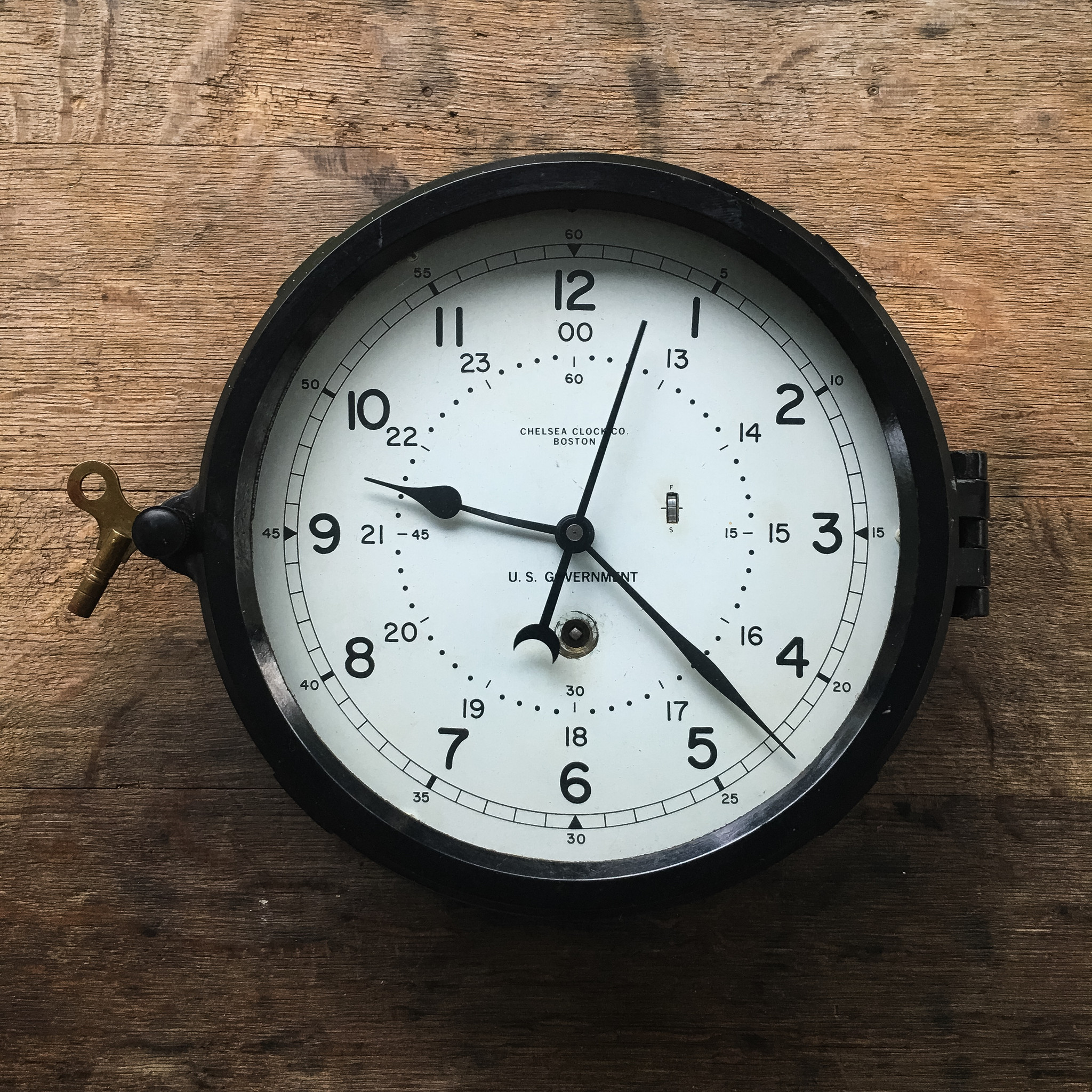 Fortune Goods VINTAGE 1950s US GOVERNMENT WAR ROOM CLOCK | Garmentory