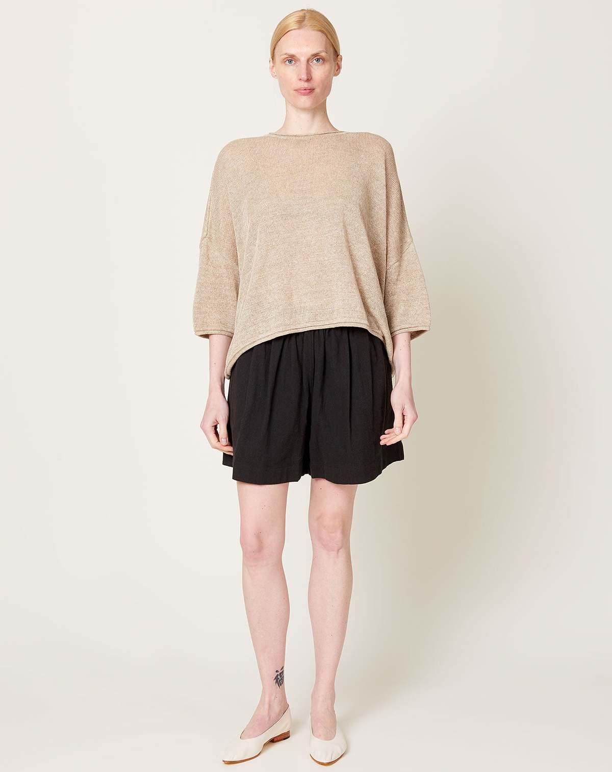 skall studio Poppy Shorts - Black Structure | Garmentory