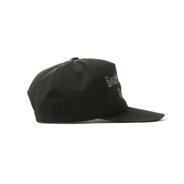 South2 West8 TENKARA EMBROIDERED TRUCKER CAP - BLACK | Garmentory
