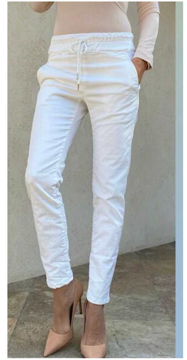 Bevy Flog Shely Pant - White Snake | Garmentory