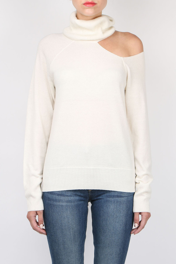 Skin Split Turtleneck Sweater | Garmentory