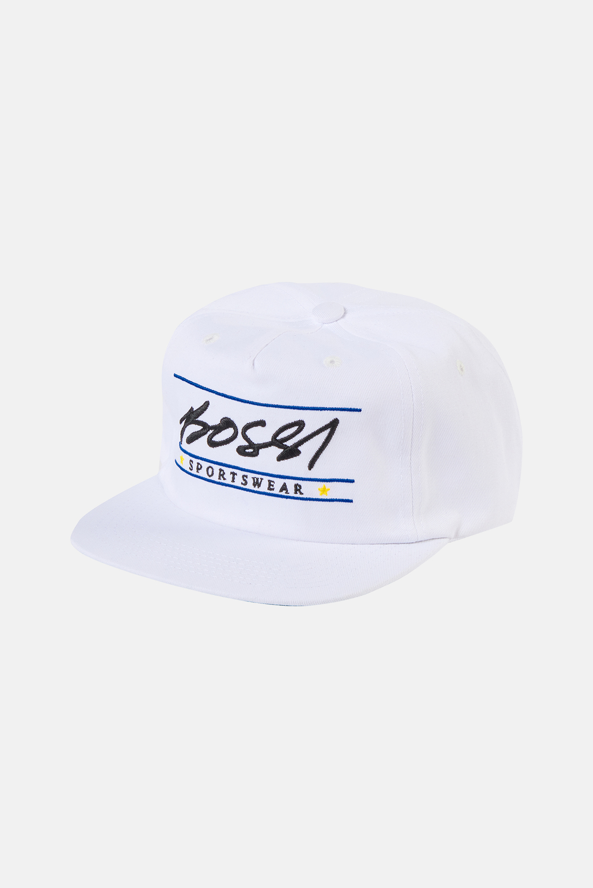 Bossi 3 Bar / 2 Star Hat - White | Garmentory