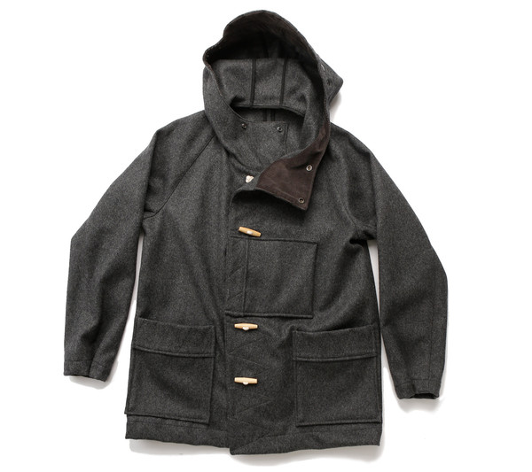 Arpenteur Kabig Melton Wool Coat | Garmentory