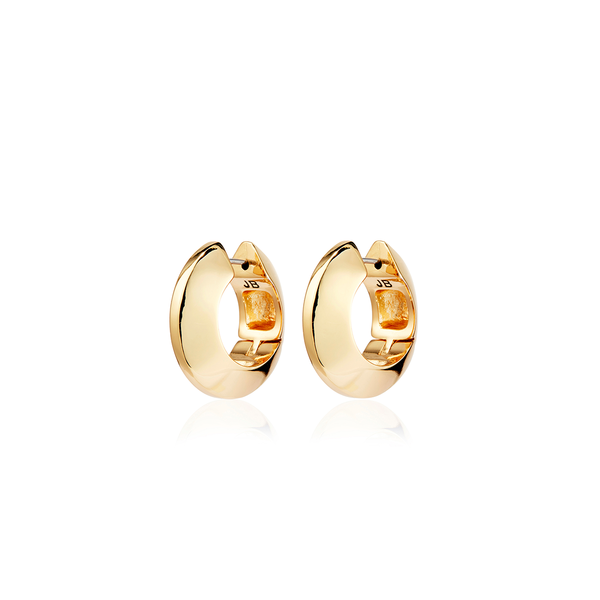 Jenny Bird Toni Hinged Hoops - Gold | Garmentory