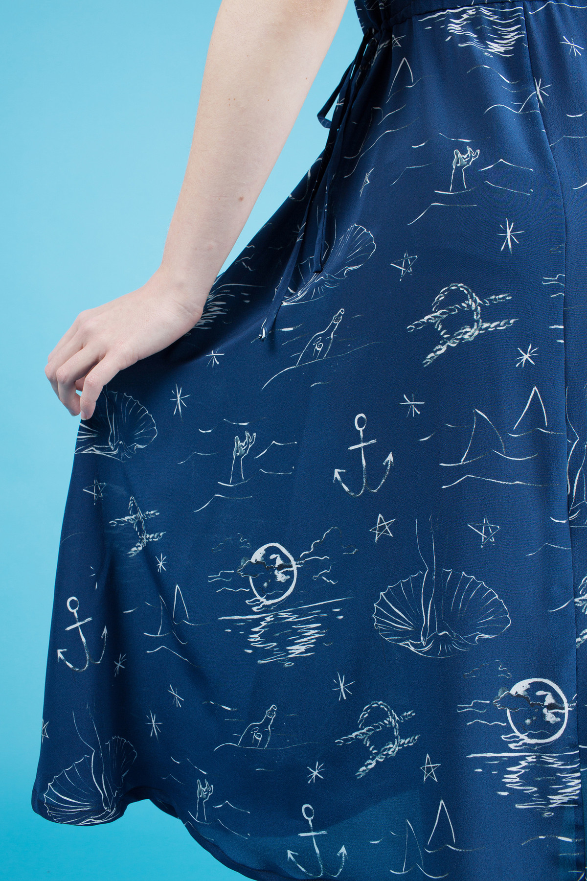 Samantha Pleet Siren Dress - Night Sea | Garmentory