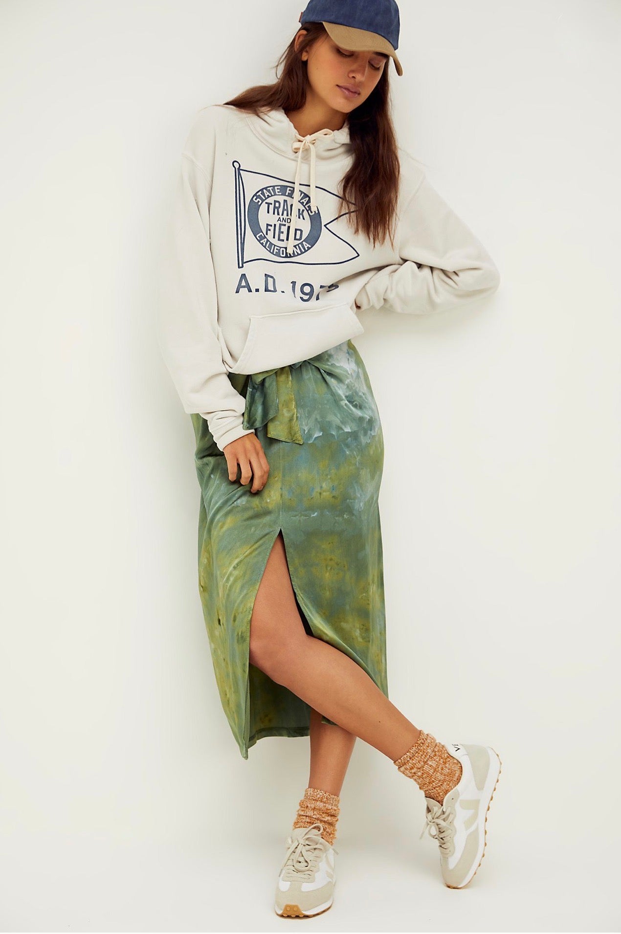 Riverside Tool & Dye Silk Tie Skirt | Garmentory