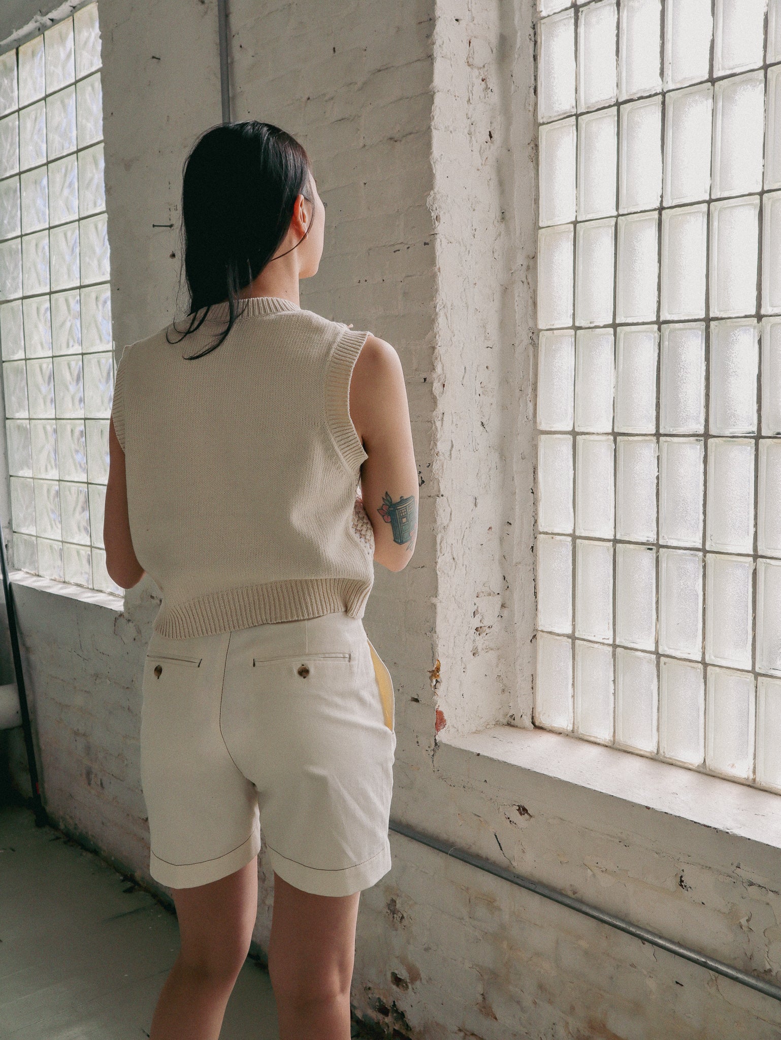 Marvin Ruby Jude Vest - Parchment | Garmentory