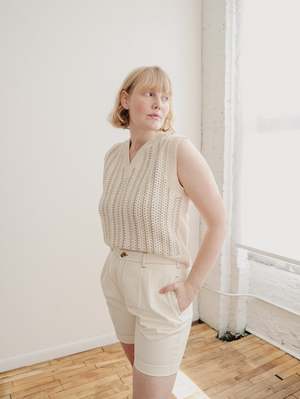 Marvin Ruby Jude Vest - Parchment | Garmentory