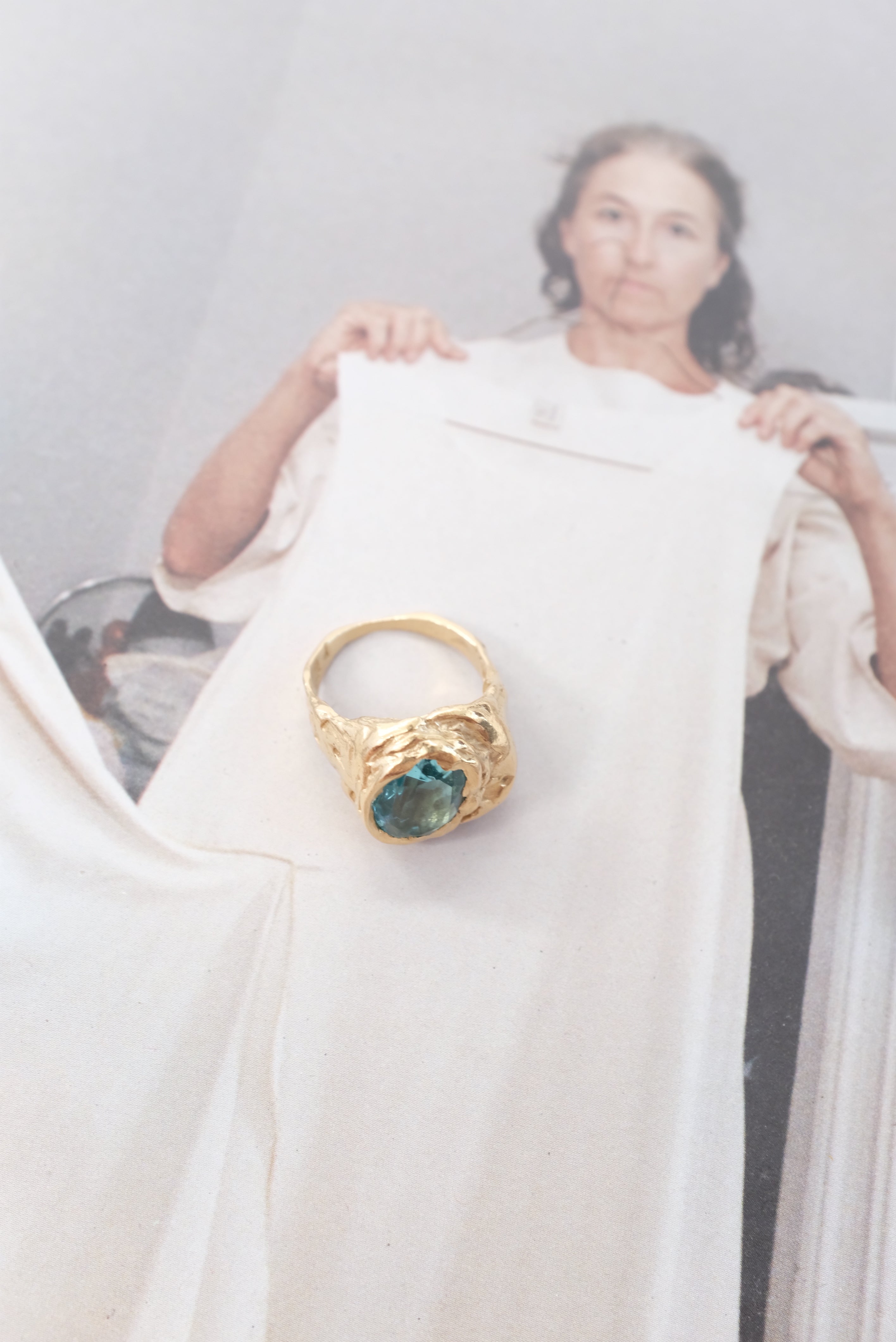 Simuero Lago Ring - Blue Topaz | Garmentory