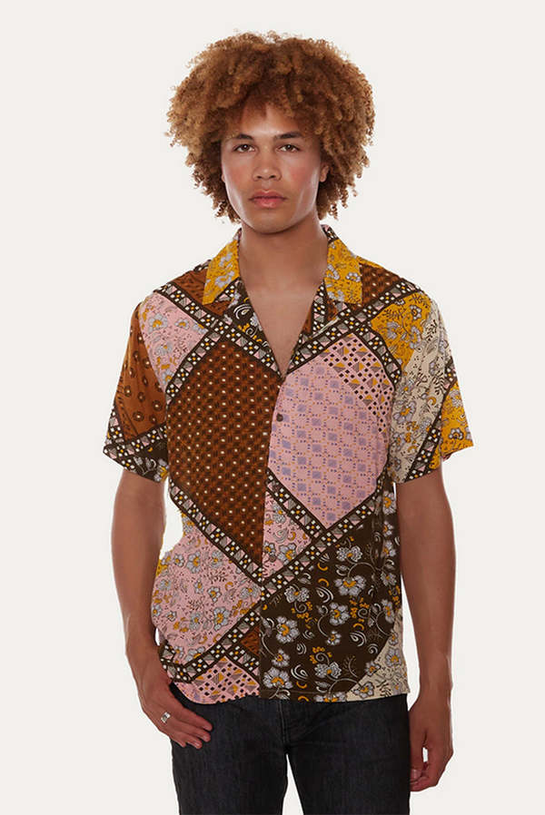 RAGA MAN SHYAM SHIRT - PINK/MULTI | Garmentory