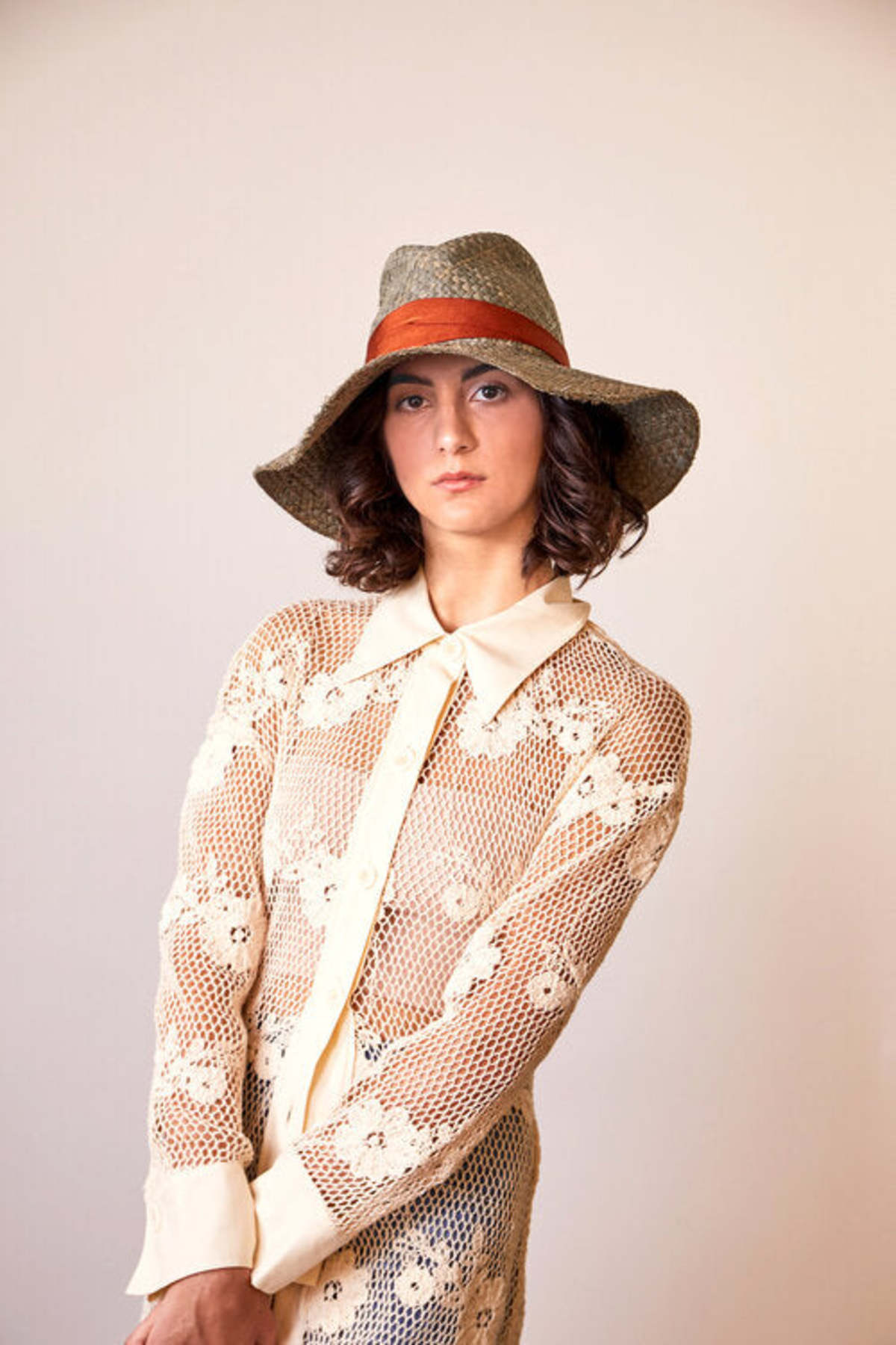 Lola Hat Snap First Aid Hat - Sage/Rust | Garmentory