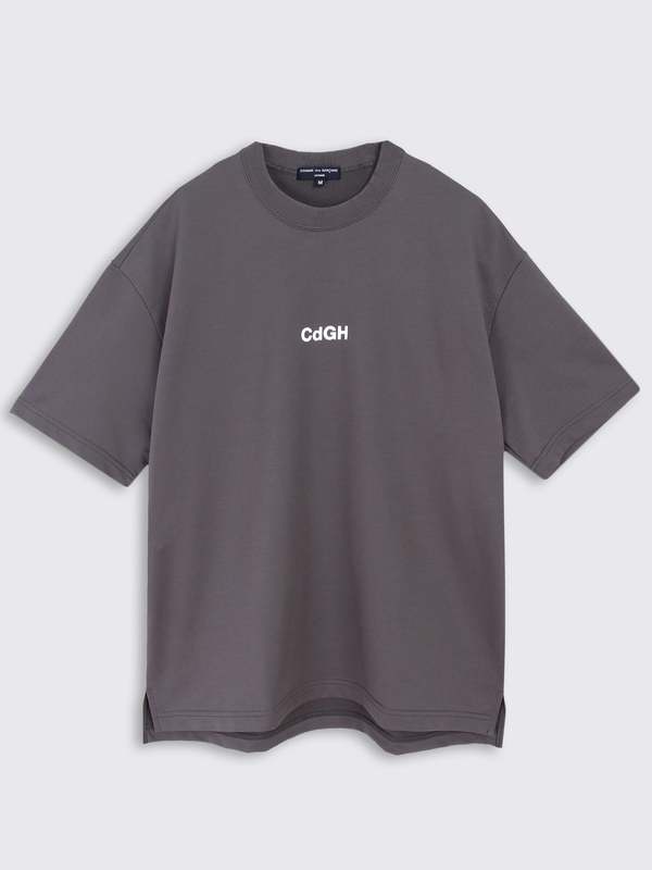 Comme des Garçons CDGH Logo Tee - Charcoal Grey | Garmentory