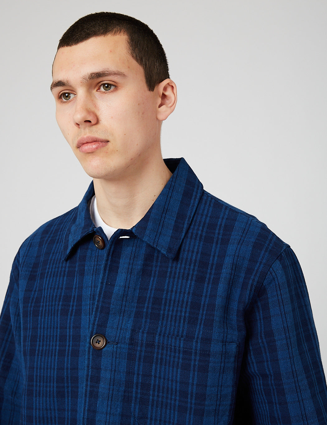 Universal Works Field Jacket - Indigo Blue | Garmentory