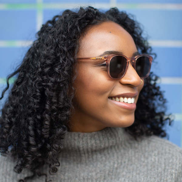 Taylor Morris Louis Orson Sunglasses - Pink Crystal | Garmentory