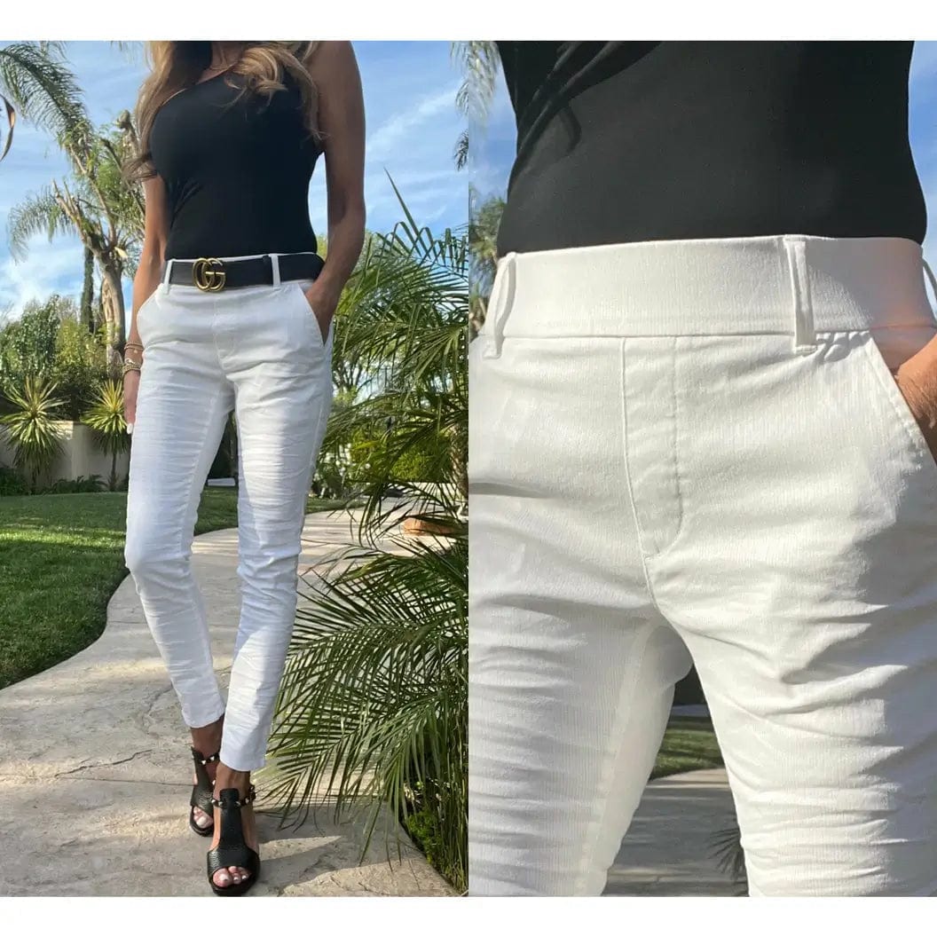 Bevy Flog Dafna Original Pant - White | Garmentory