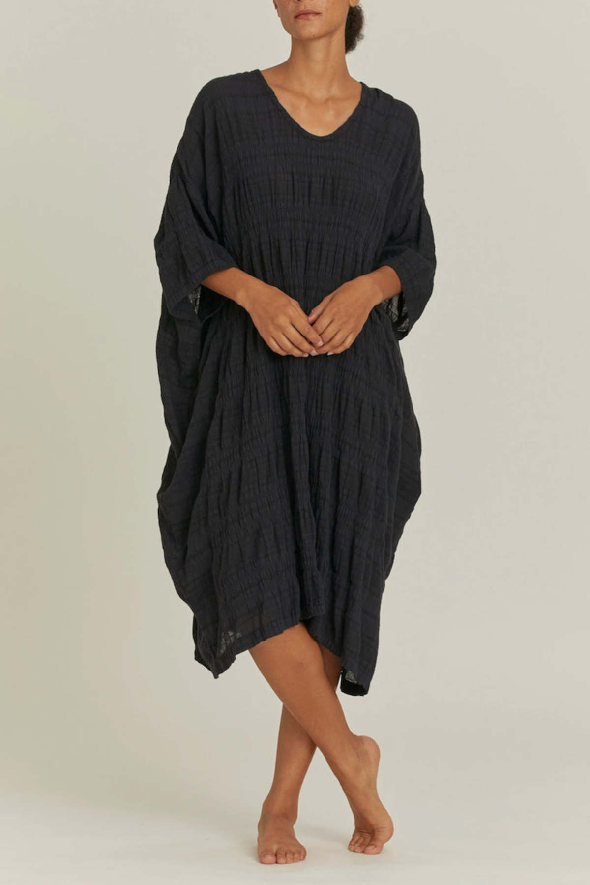 Black Crane Rec Dress - Black | Garmentory