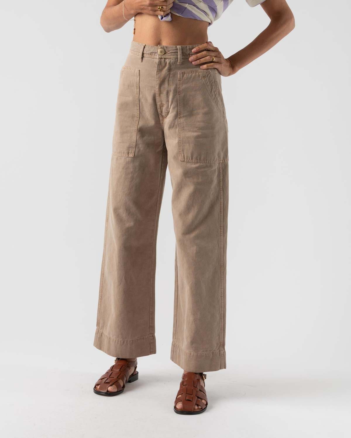 Girls of Dust Sailor Fatigue Pants - Nomad | Garmentory