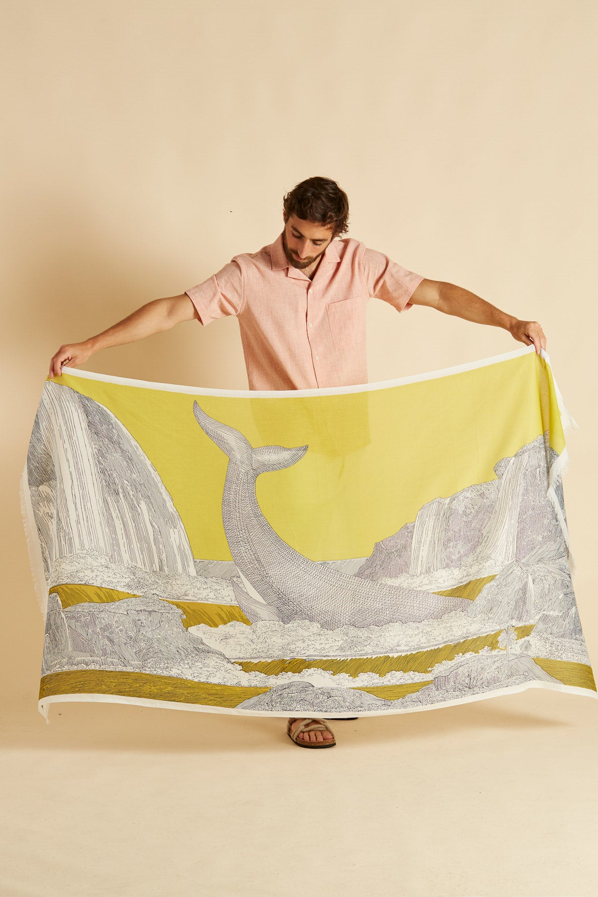 Inoui Editions Simone Scarf - Yellow | Garmentory