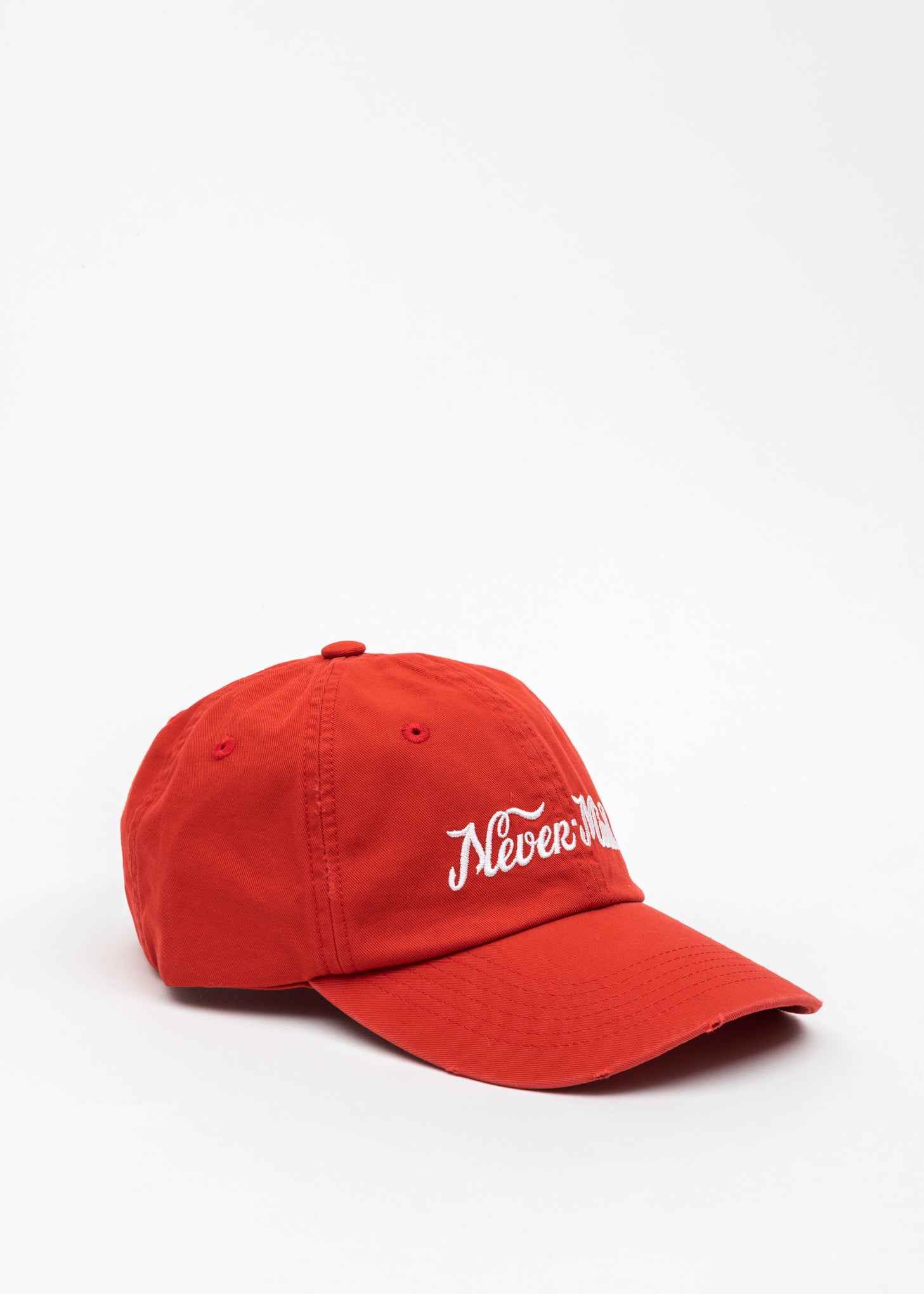 Washed BOOSTER NEVERMIND Cap - Red | Garmentory