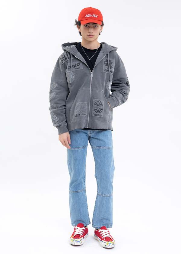 Washed BOOSTER NEVERMIND Cap - Red | Garmentory