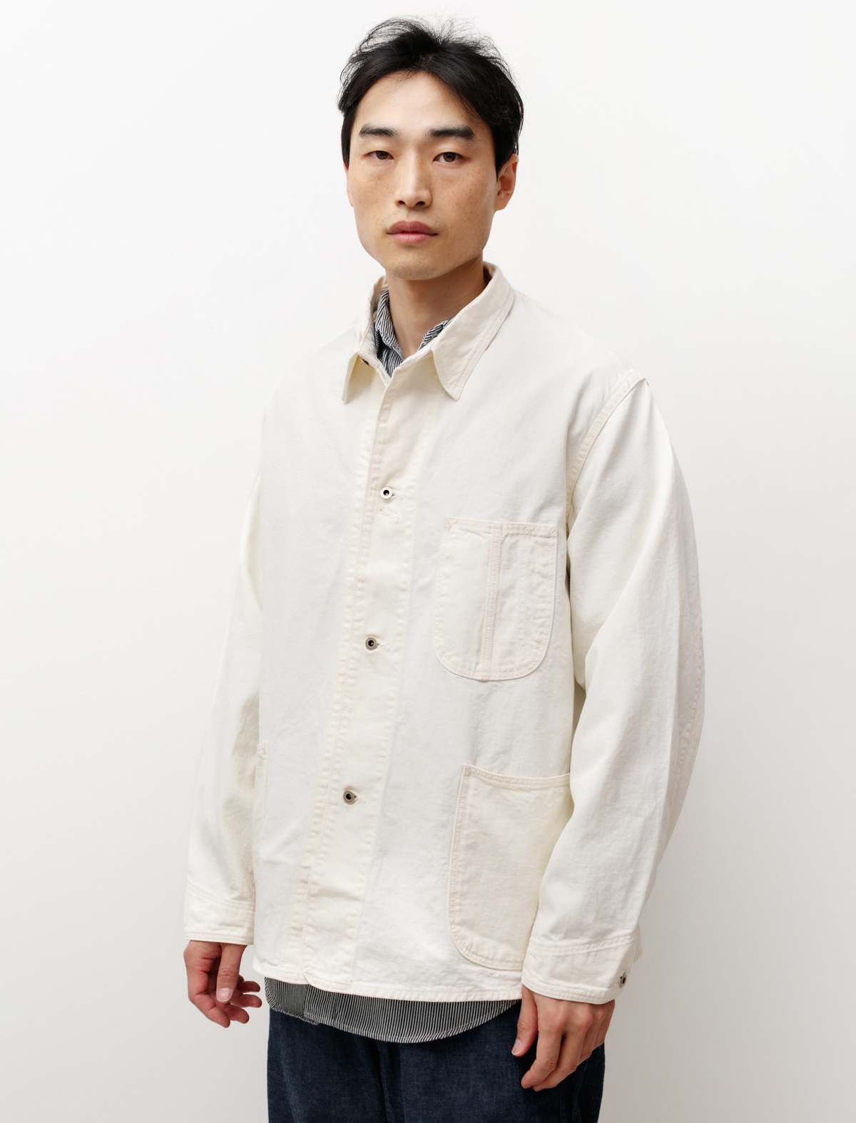 Orslow 1940's Coverall - Kinari Denim Ecru | Garmentory