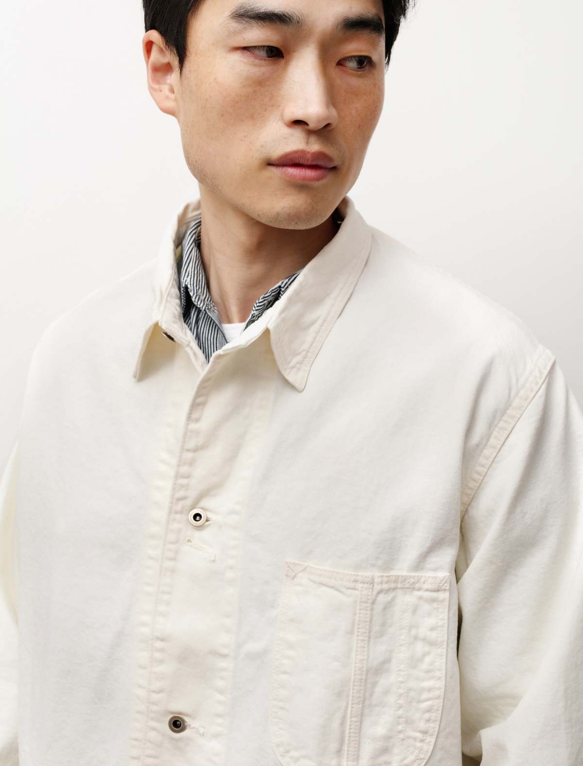 Orslow 1940's Coverall - Kinari Denim Ecru | Garmentory