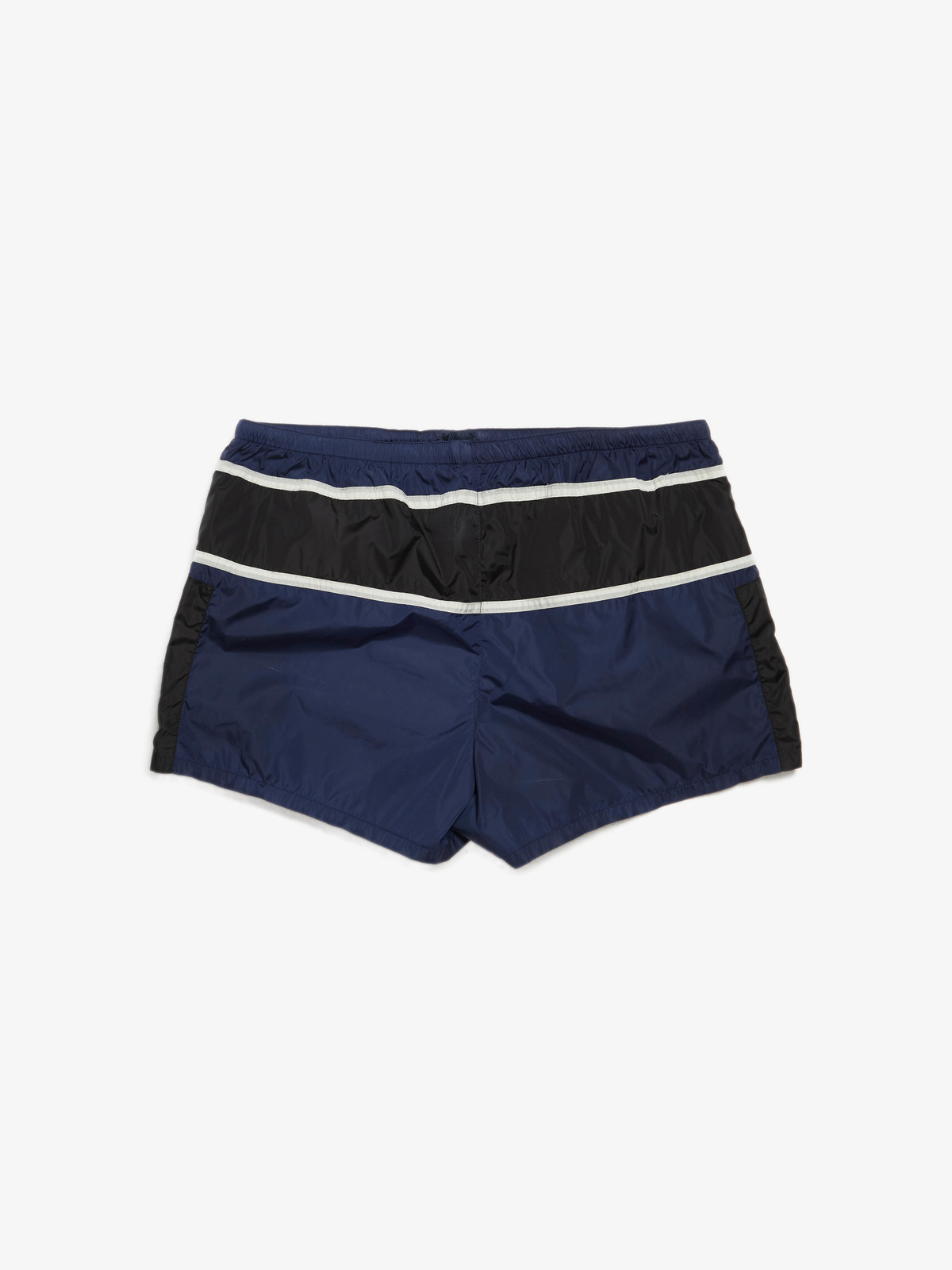 Prada M Perforation Lining Shorts - Black/Blue | Garmentory