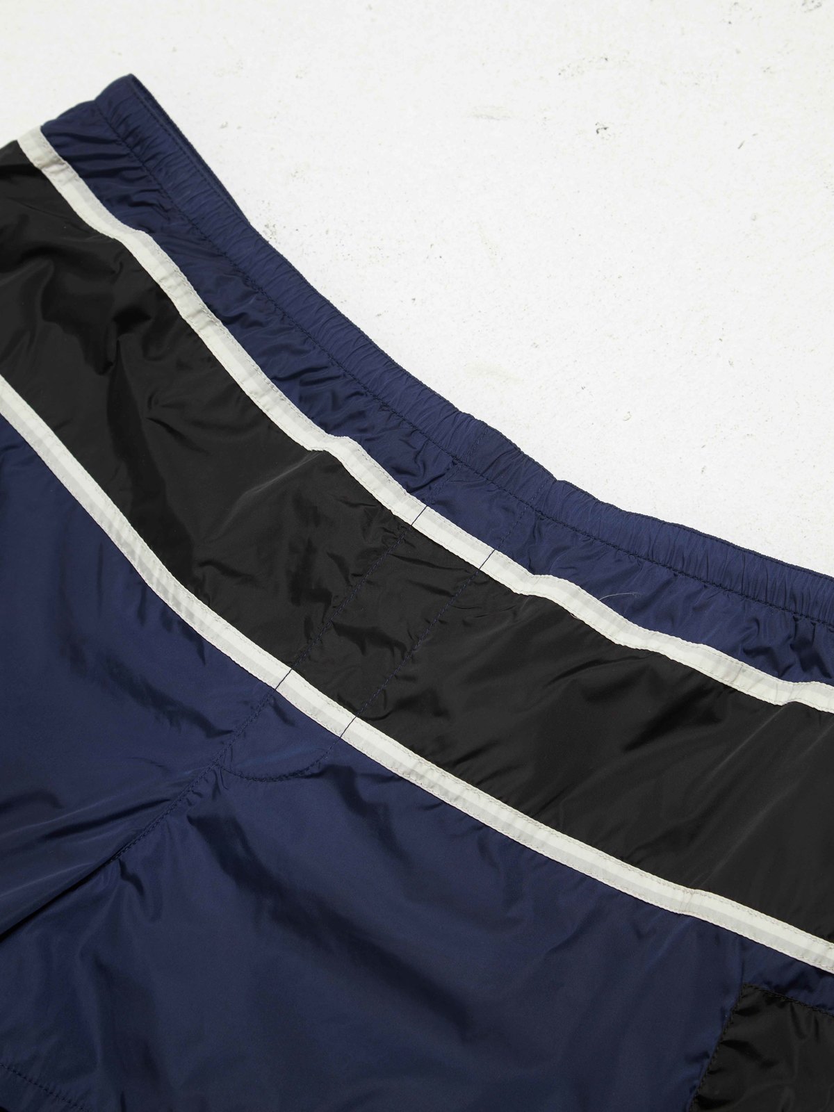 Prada M Perforation Lining Shorts - Black/Blue | Garmentory